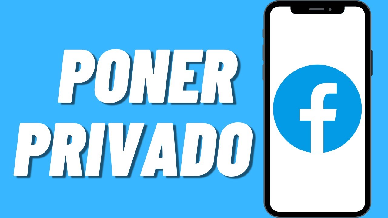 Como poner privado mi Facebook - YouTube