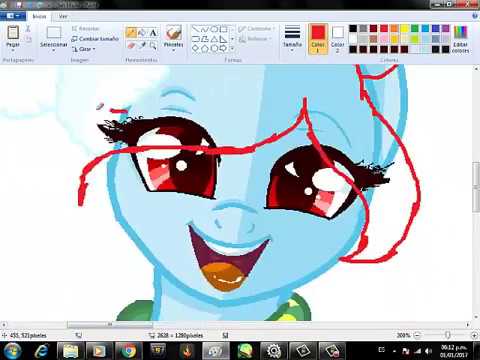 SpeedPaint- (Base MLP) Especial de Navidad - YouTube