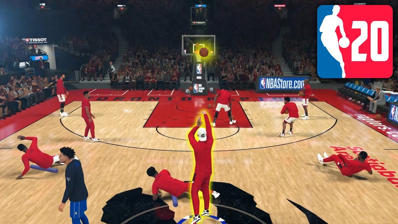Sponsored Half Court Shot! - NBA 2K20 My Player Career Part 20 - YouTube