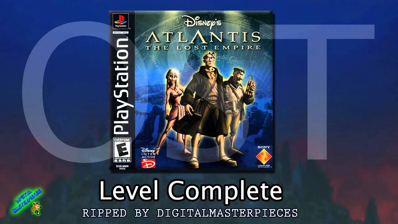 Disney's Atlantis: The Lost Empire (PS1) Soundtrack - Level Complete ...