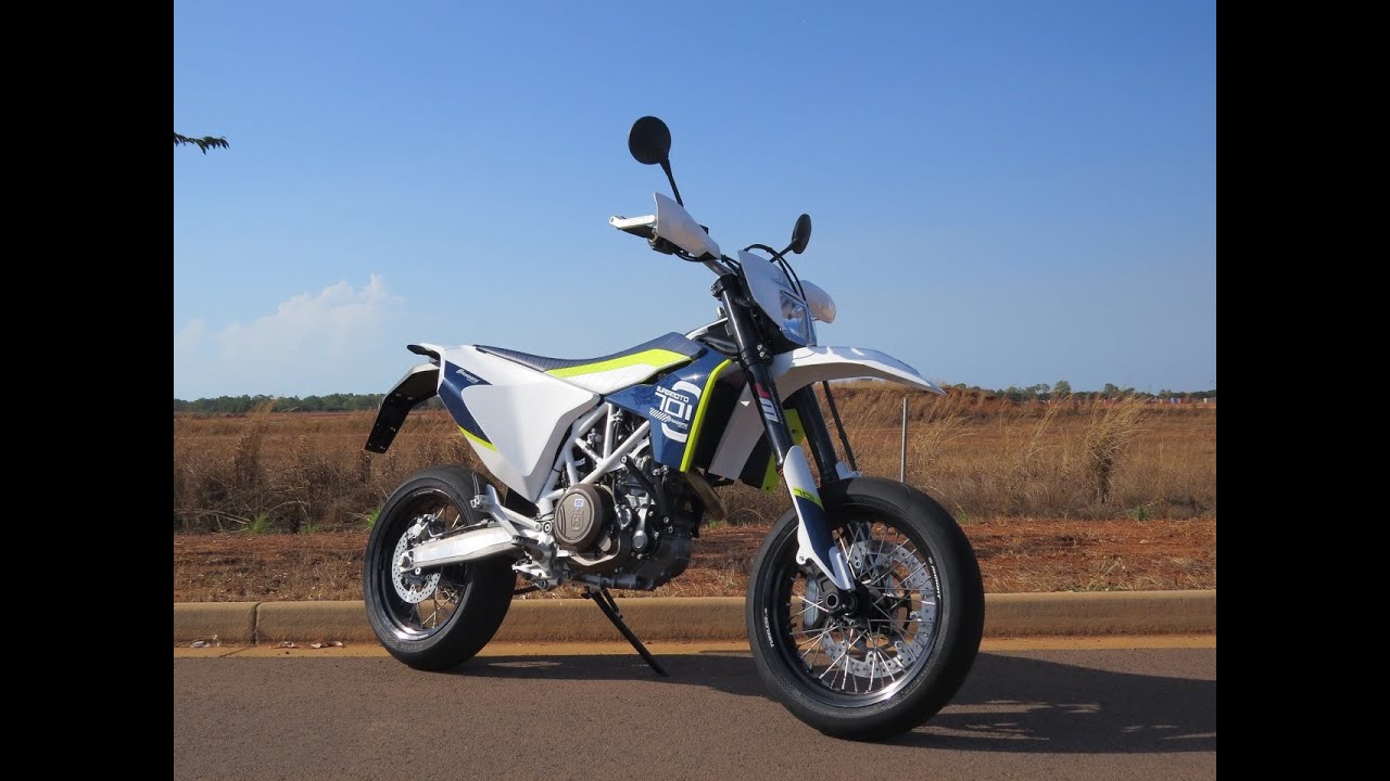 2016 Husqvarna 701 Supermoto Ride & Review - YouTube