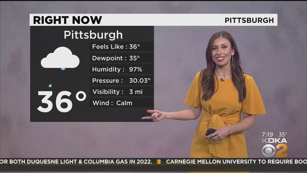 KDKA-TV Morning Forecast (12/18) - YouTube
