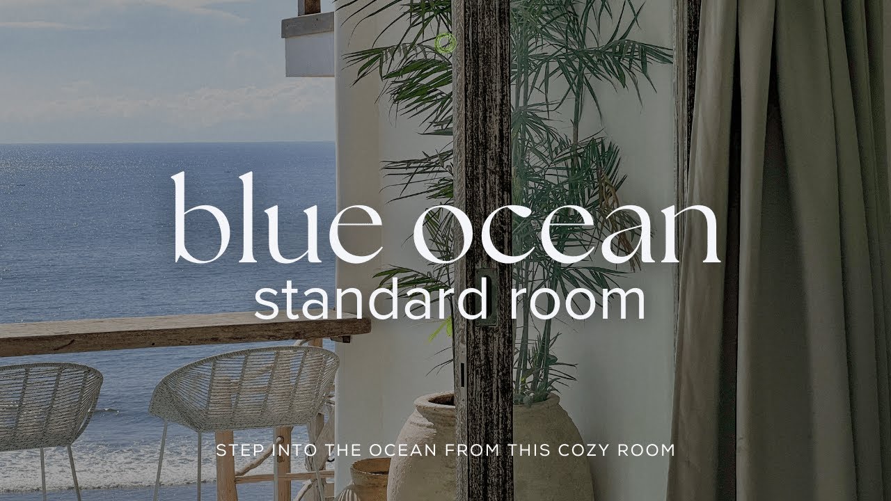 Blue Ocean : Step into the Ocean from this Cozy Room - YouTube