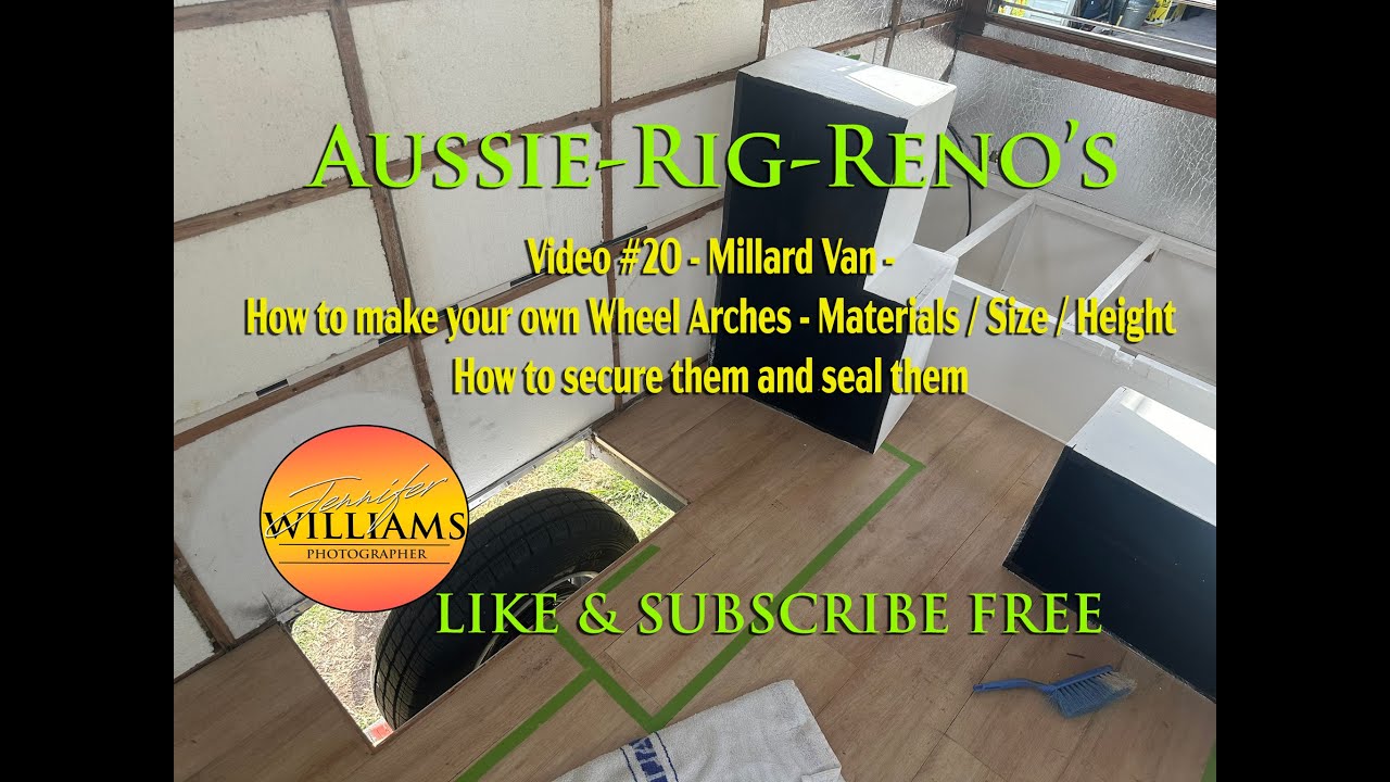 How to make your own Caravan Wheel Arches - materials / size / height ...