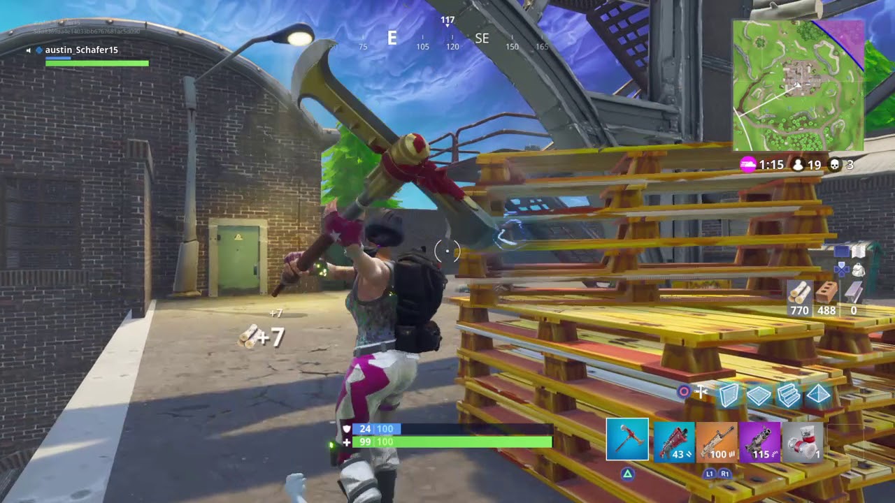 Fortnite house building challenge - YouTube