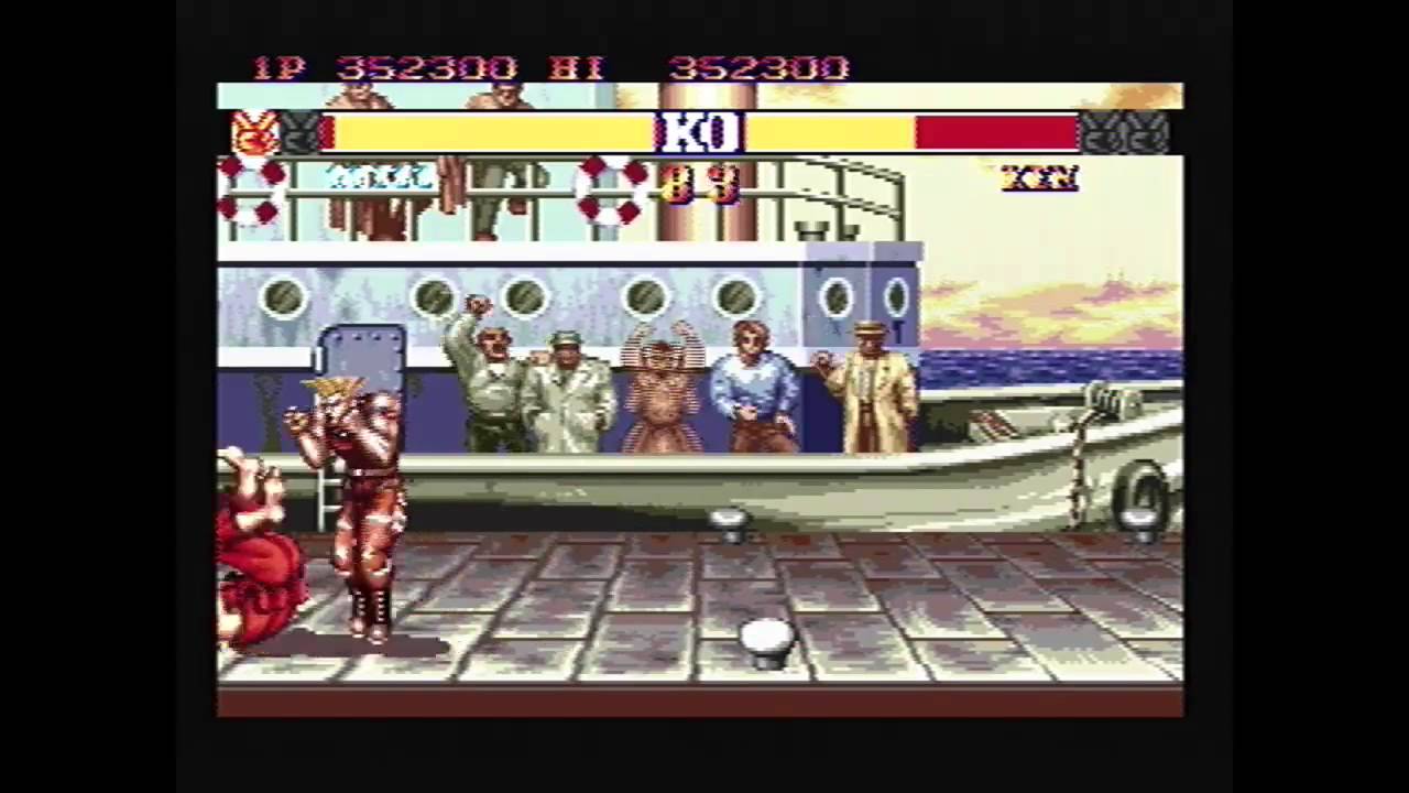 PC-Engine Street Fighter II:CE Longplay Guile - YouTube