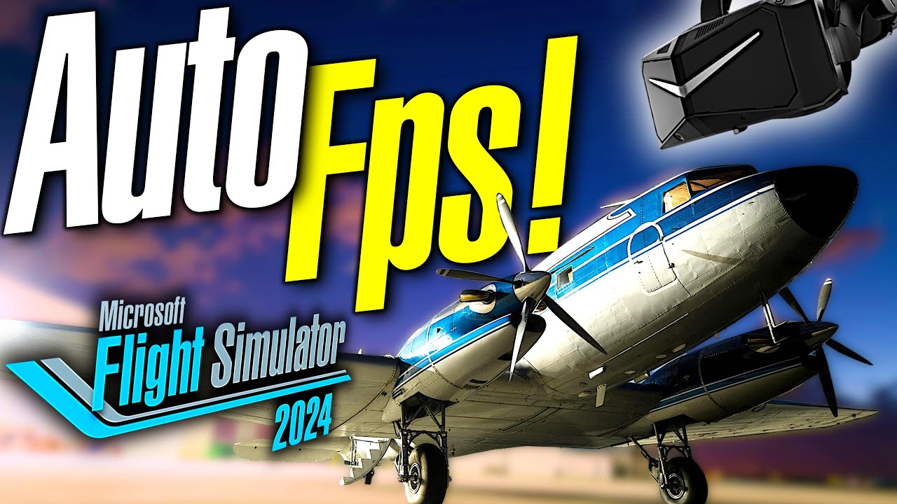 Le MIRACLE AUTO FPS! 💥 Microsoft FLIGHT SIMULATOR 2024 🔥 VR et non VR! Pimax CRYSTAL LIGHT MAX ...