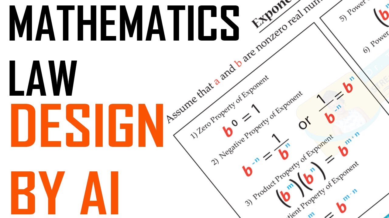 MATHEMATICS LAW DESIGN BY ILLUSTRATOR || RF DESIGN AND CREATIONS - YouTube
