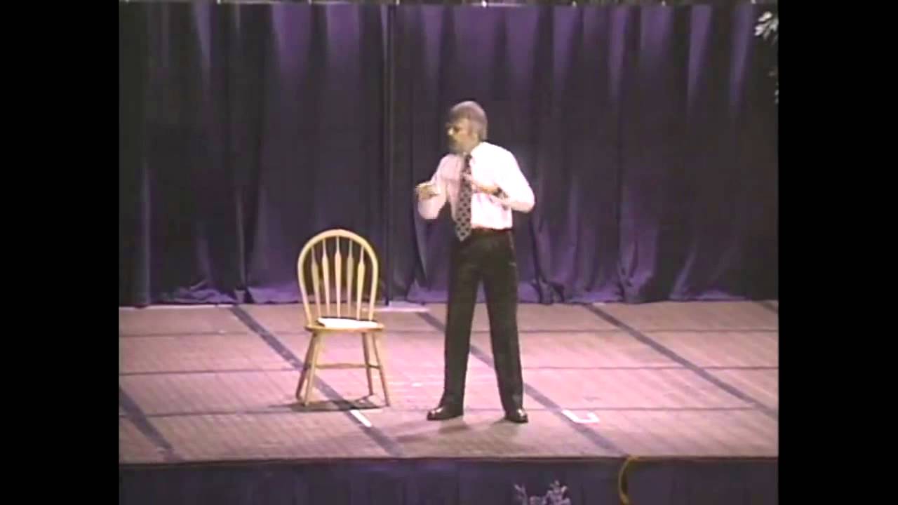 Frank Peretti sermon the chair part 1 - YouTube