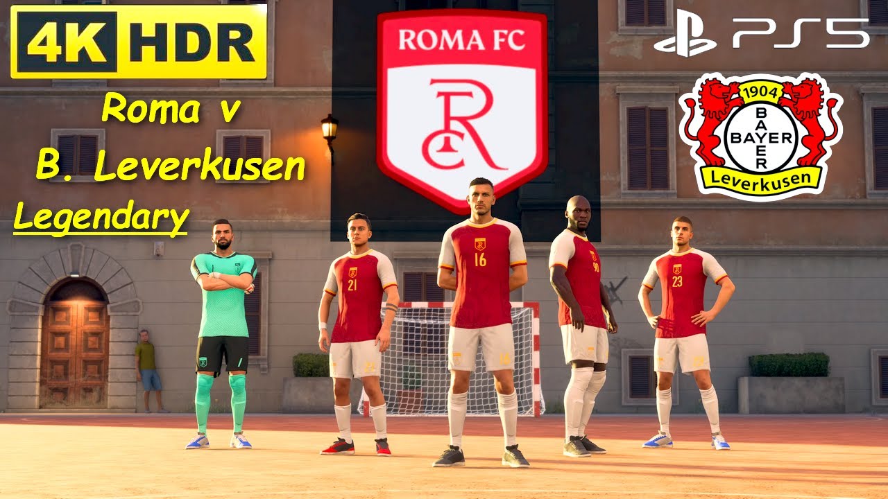 AS Roma v B. Leverkusen, Mystery Ball, Legendary Level, Volta FC 24 ...
