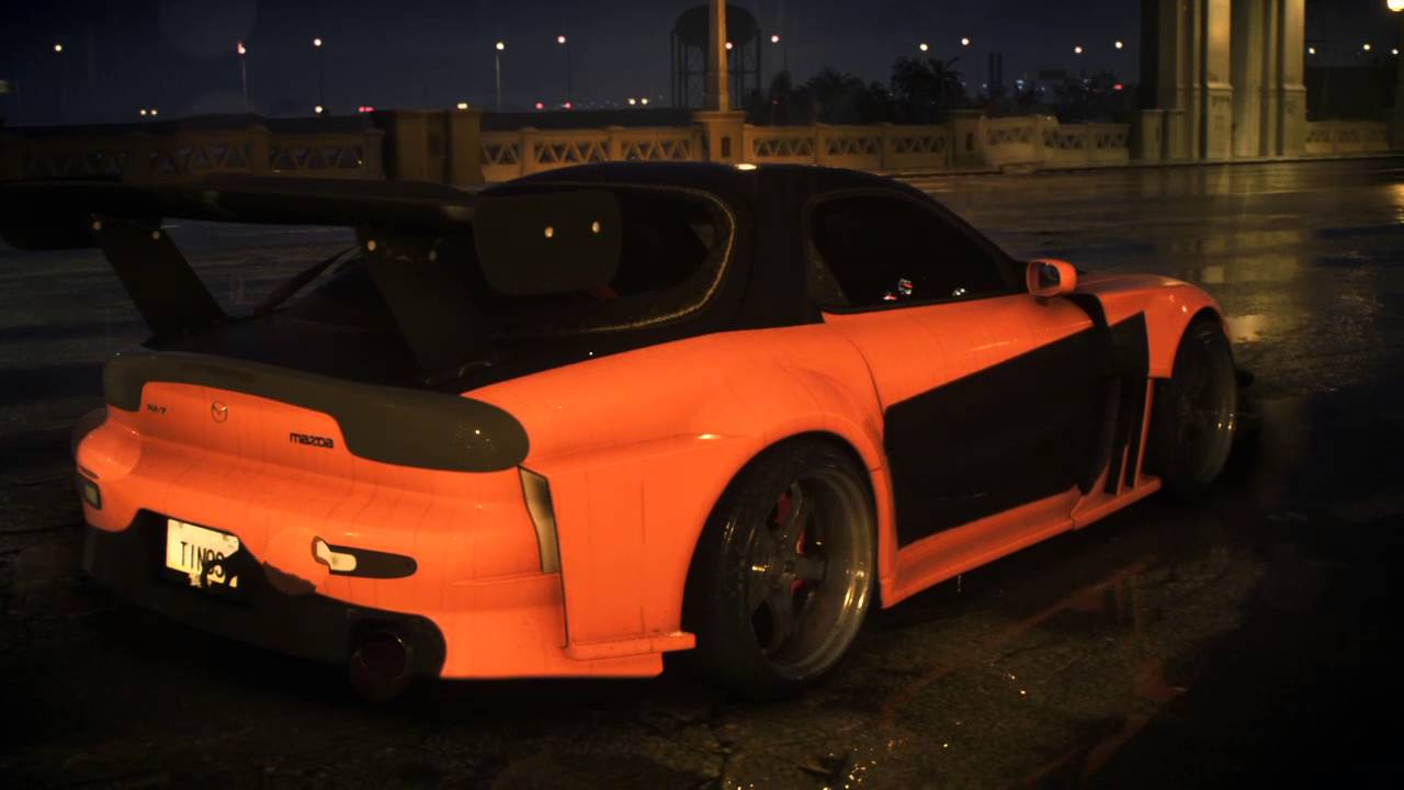 Need for Speed™ Mazda Rx-7 Velside Body Kit - YouTube