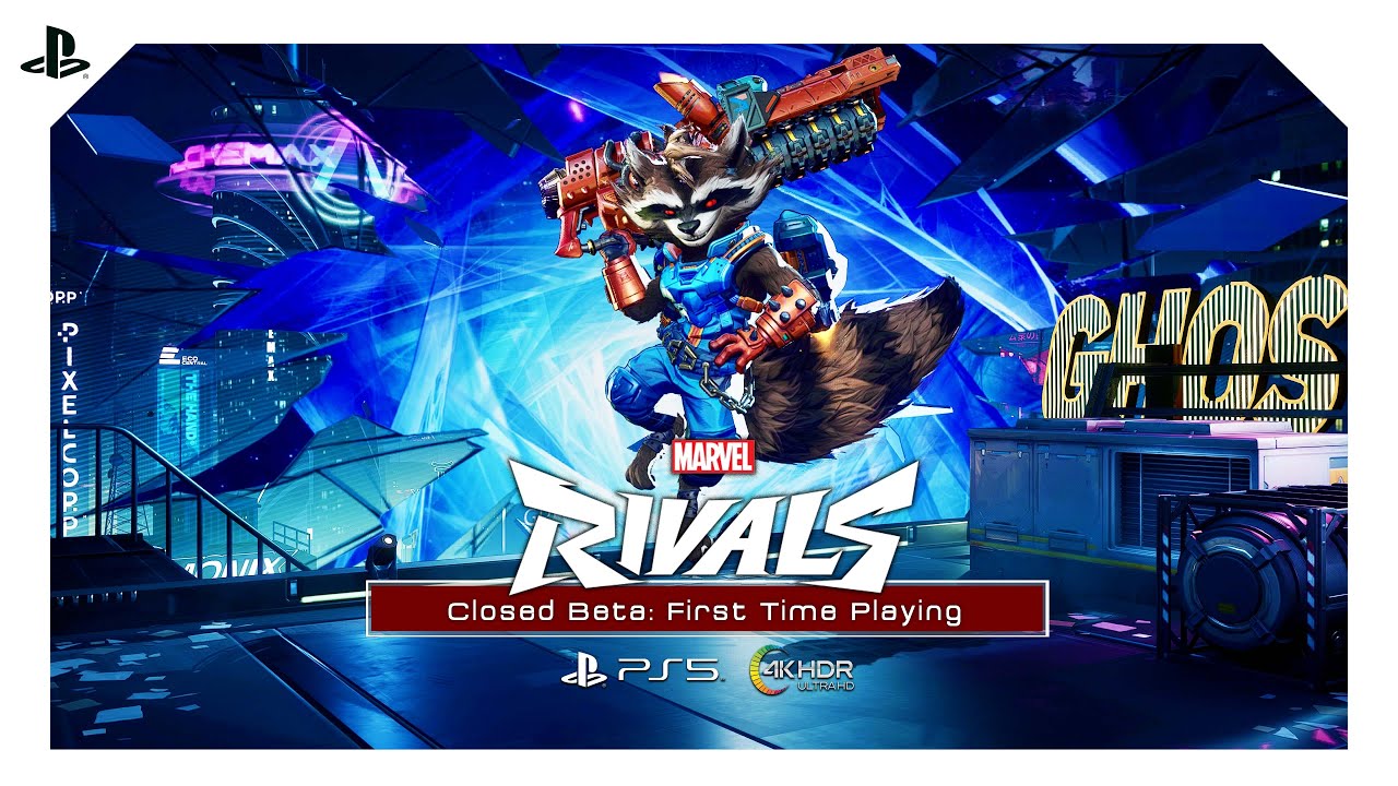 Marvel Rivals Close Beta | First Time Playing | PS5 4K HDR | - YouTube