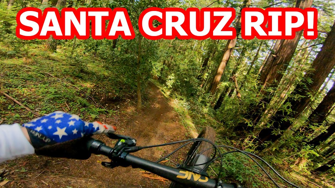 MTB UCSC Santa Cruz Shred After The Rain! Speeding Down Steeps, Flow ...
