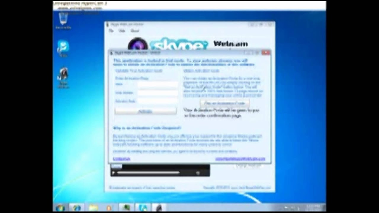 Skype webcam hacker test - YouTube