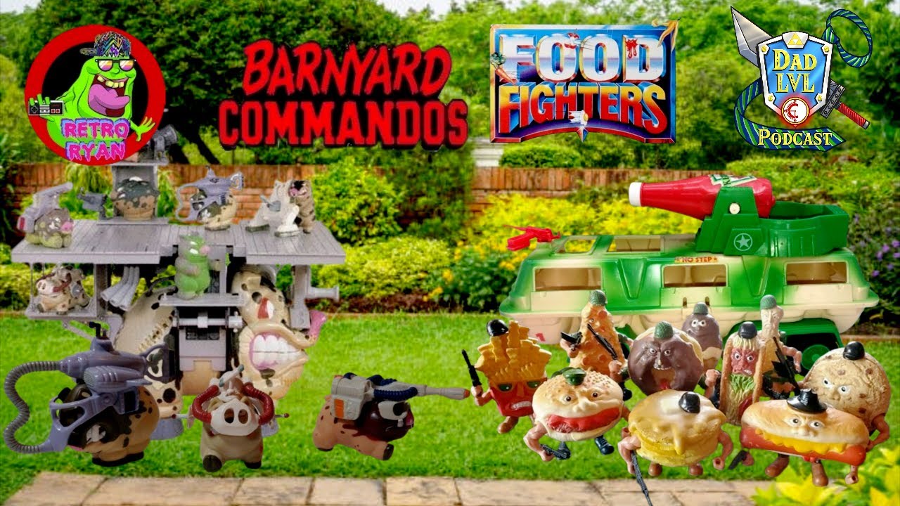 Barnyard Commandos and Food Fighter - Episode 32 of the Toy Showcase ...