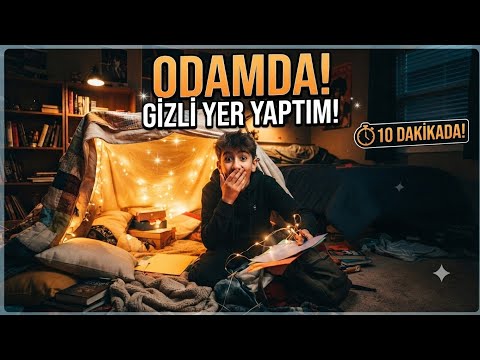 On Dakikada Odamda Gizli Bir Yer Yapabilir Miyim?
