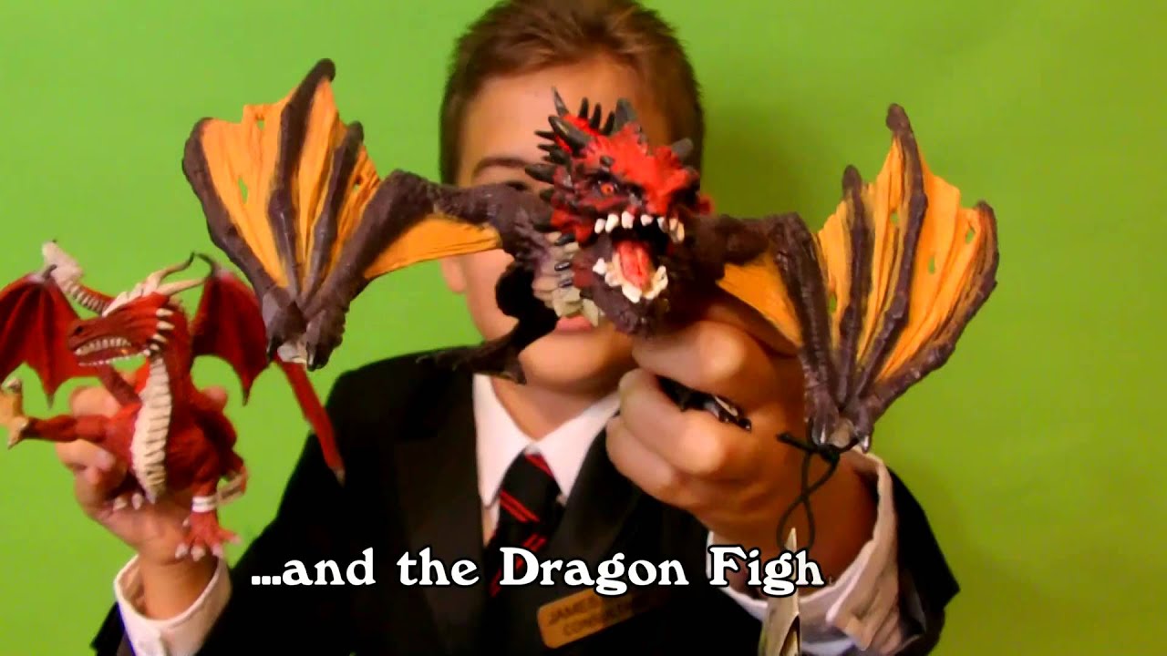 Schleich Dragons: Battering Ram, Flyer, Runner, Fighter & Warrior ...