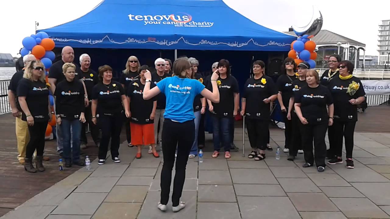 Barry sing with us choir at cardiff Music festival, 31st May - YouTube