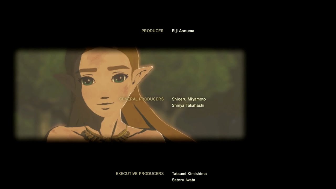 END CREDITS & SOUNDTRACK | The Legend of Zelda: Breath of the Wild OST ...