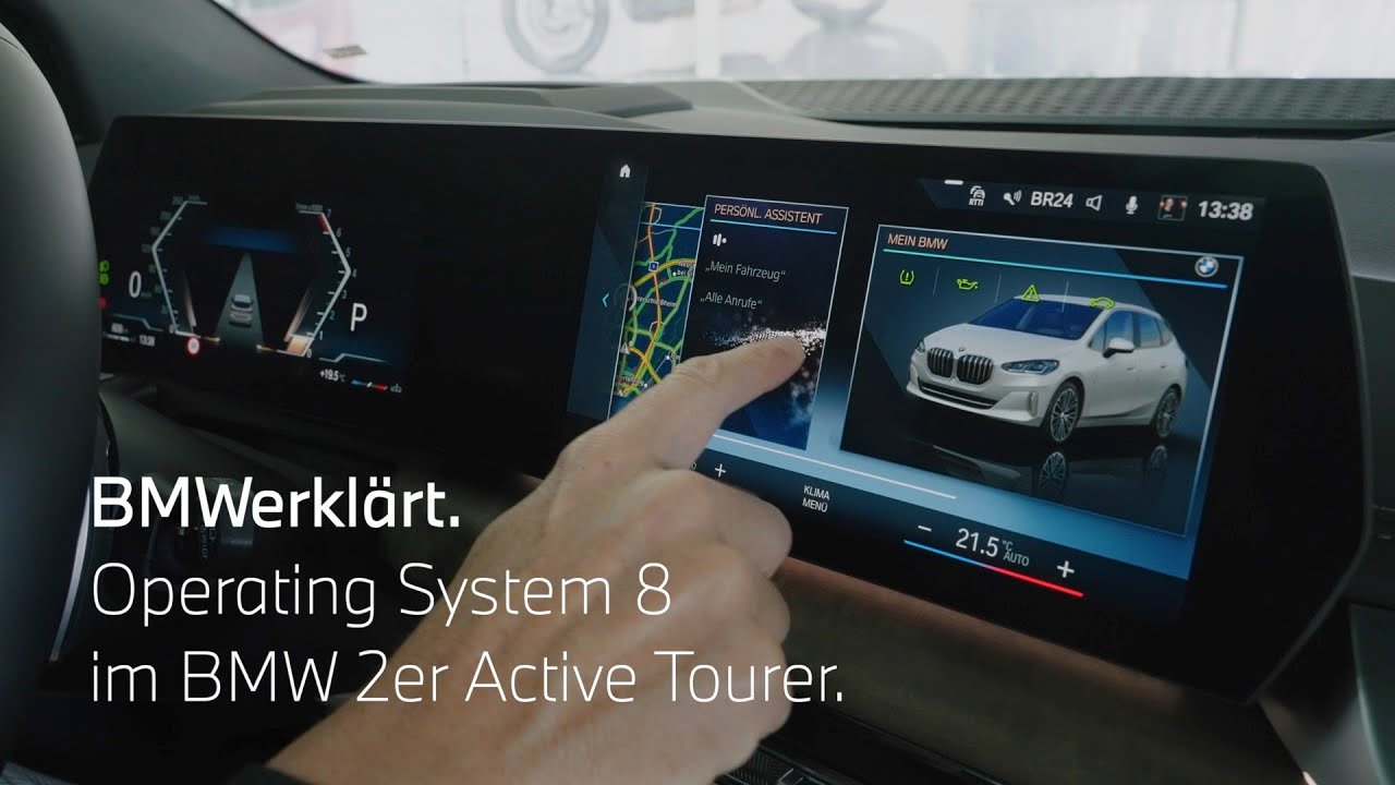 BMWerklärt. BMW iDrive mit BMW Operating System 8. - YouTube