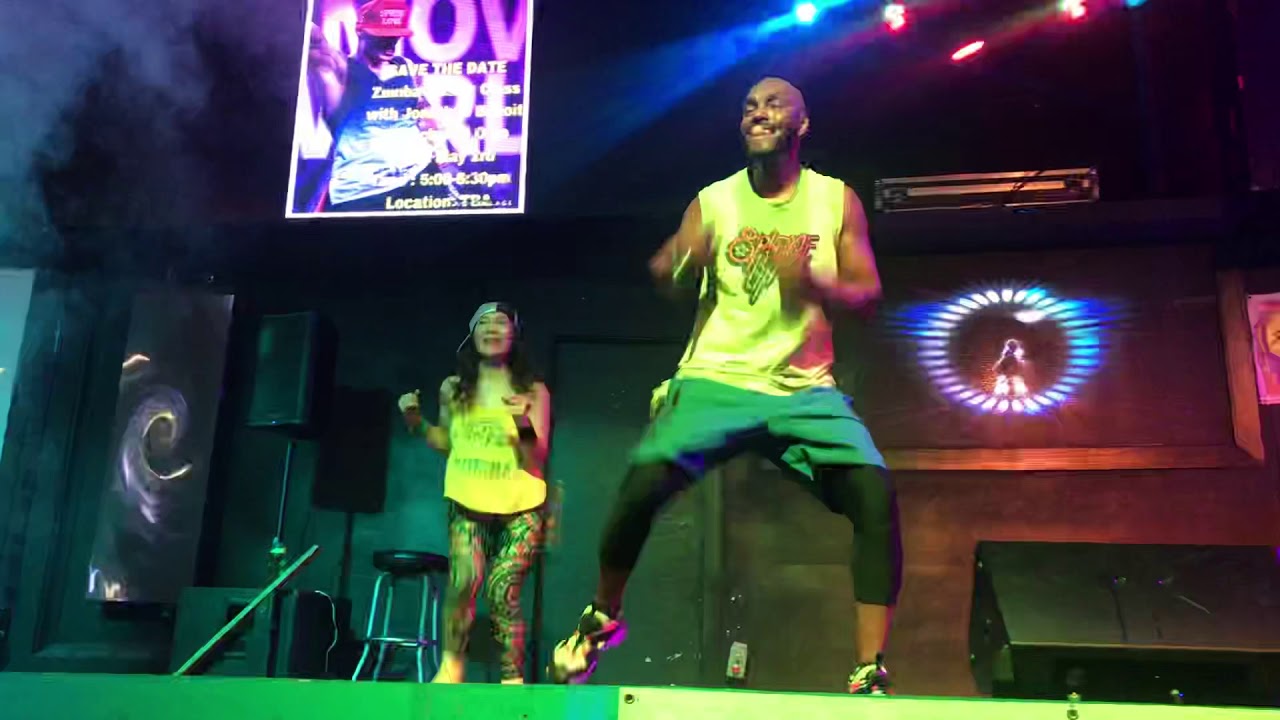 Zumba master class with Zes Wally in Ohio on February 23rd - YouTube