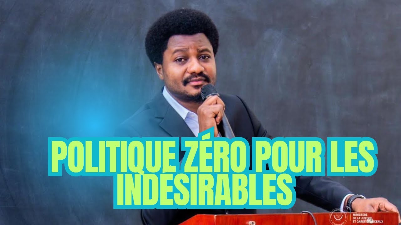 CONSTANT MUTAMBA : MINISTRE DE LA JUSTICE | OPÉRATION ZÉRO KULUNA - YouTube