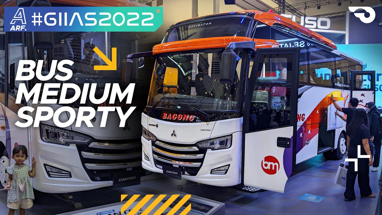 NAVIGATOR - Bus Medium CAKEP & SPORTY Dari Karoseri TENTREM - YouTube