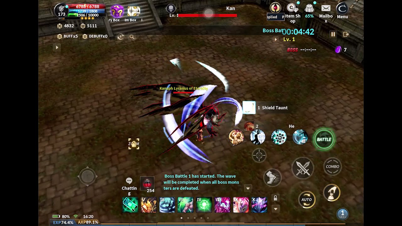 cabal mobile: build FS solo chaos 6w - YouTube