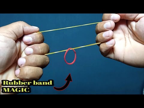 Rubber Band Magic Trick with Finger | Supper Magic @Pakistan Magic ...