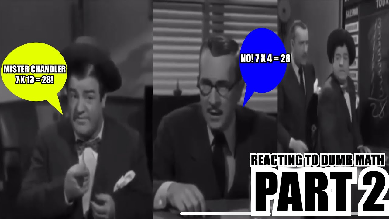 Reacting To Dumb Math PART 2 *EXTREMELY HILARIOUS* - YouTube