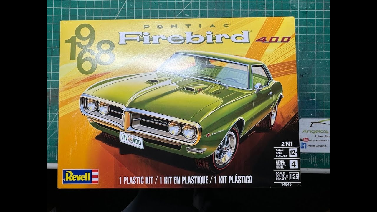 Revell 1968 Pontiac Firebird 400 Kit Review - YouTube