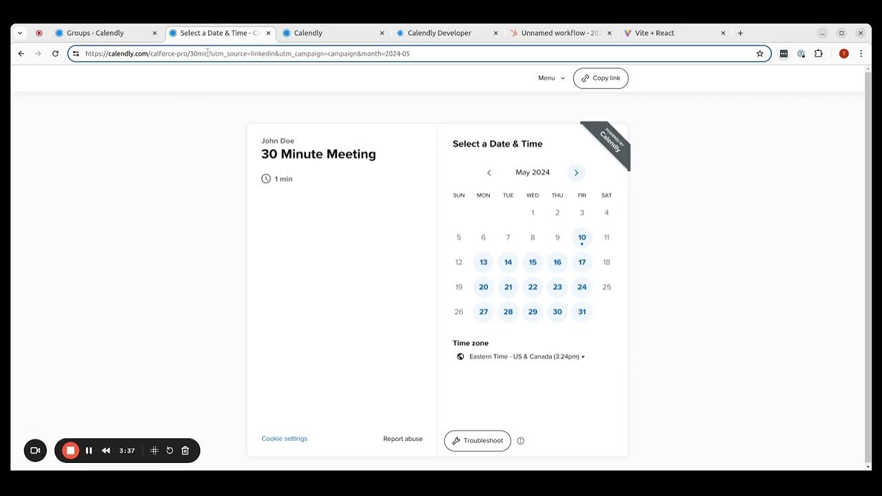 Trigger Hubspot Workflow when Calendly event is scheduled - YouTube