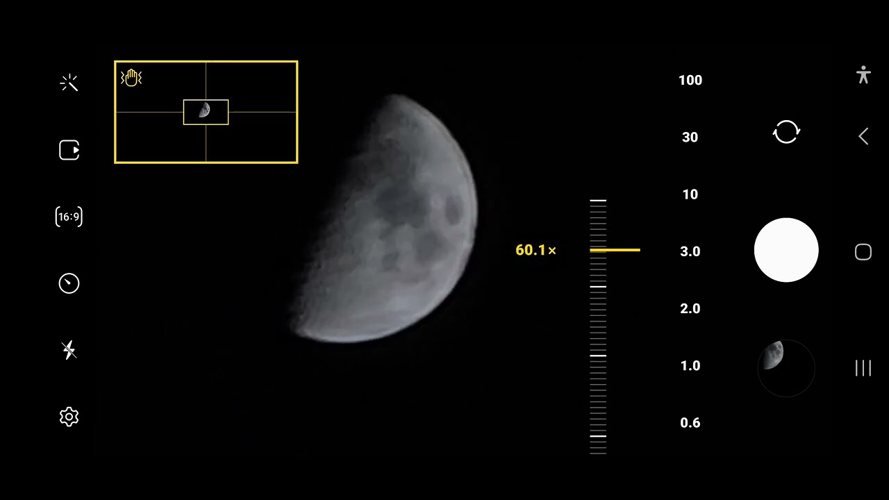 galaxy s23 ultra moon video 3 - YouTube