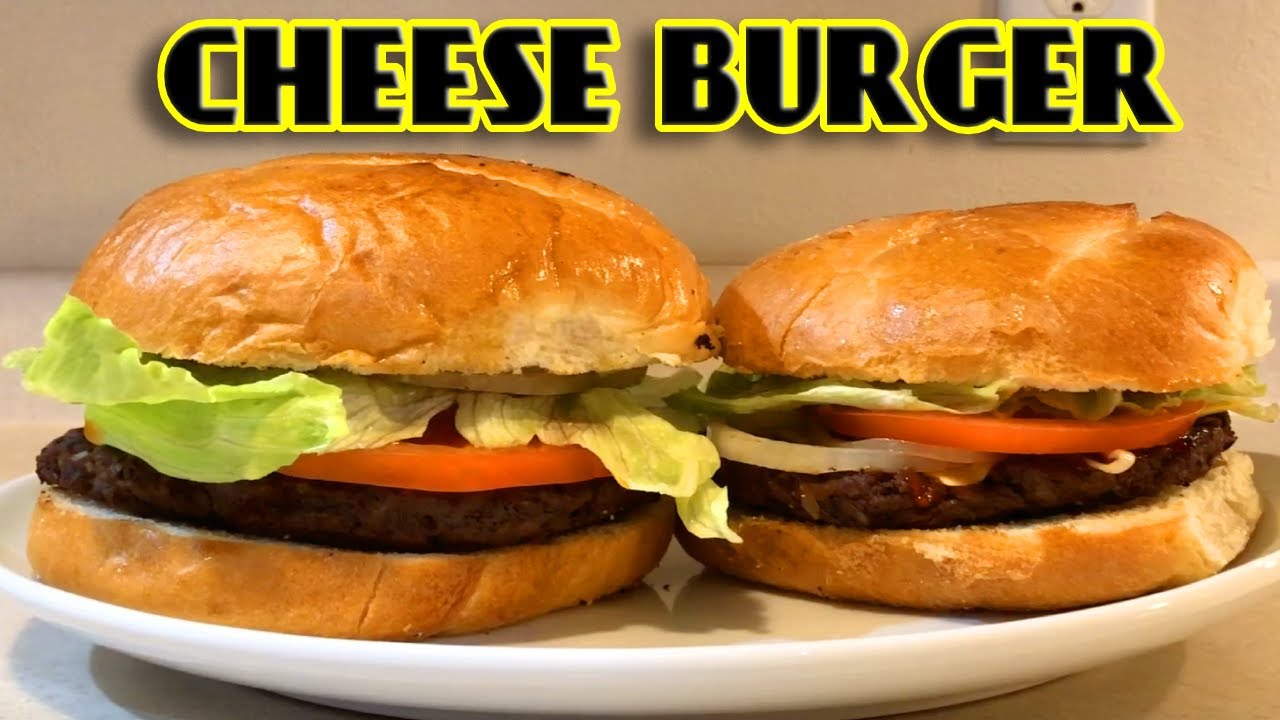 How To Make American Classic Cheeseburger - YouTube