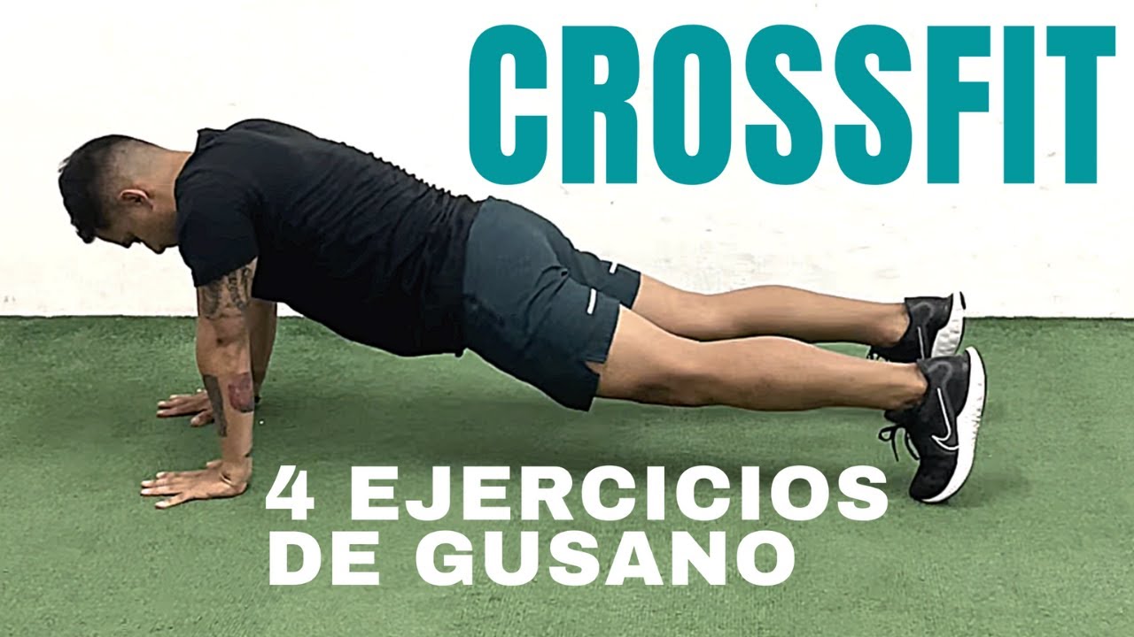 EJERCICIOS CROSSFIT GUSANOS - 4 TIPOS DE GUSANO - YouTube