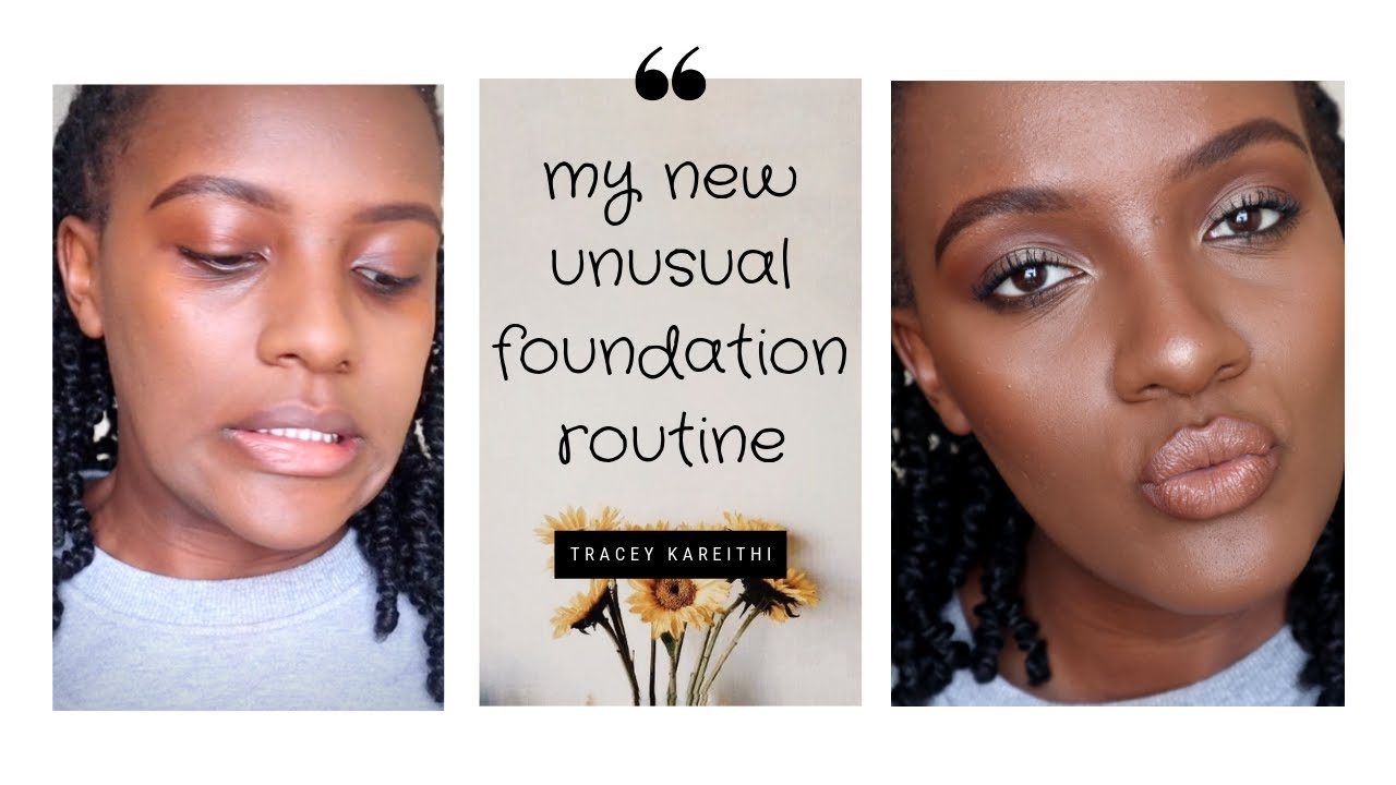 My Unusual Foundation Routine - YouTube
