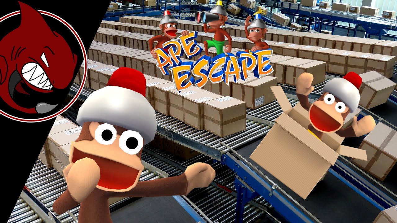 Apes In The Factory | Ape Escape Ep24 - YouTube