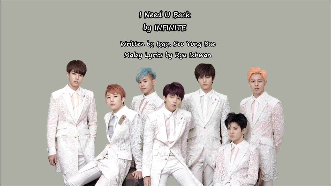 INFINITE '소나기(I Need U Back)' [Lyrics : Malay SUB] - YouTube