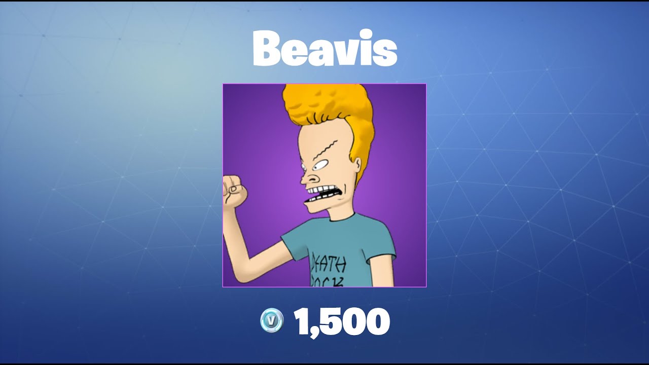 Beavis | Fortnite Outfit/Skin - YouTube