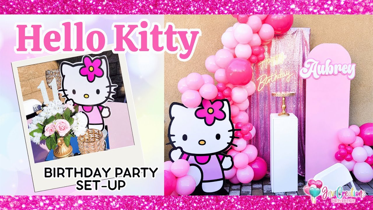 Hello Kitty Party Printables Hello Kitty Backdrop | Birthday