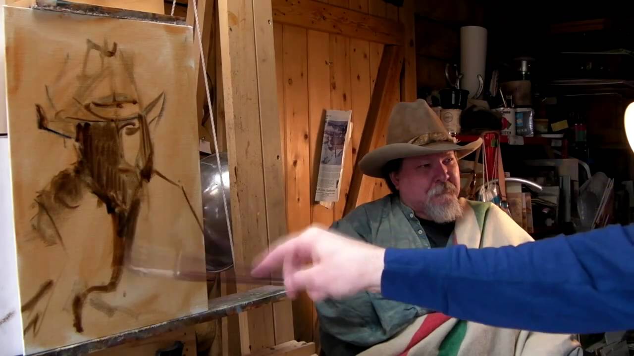 Todd Connor Paints A Portrait of a Lemon - YouTube