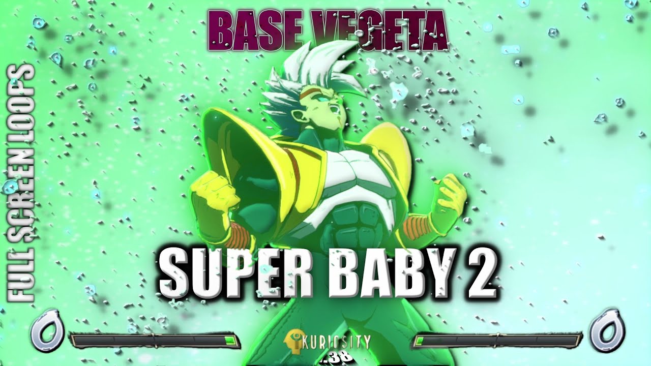 DBFZ 1.38 | Part 36 | BASE VEGETA x SUPER BABY 2 Full Screen Loops ...