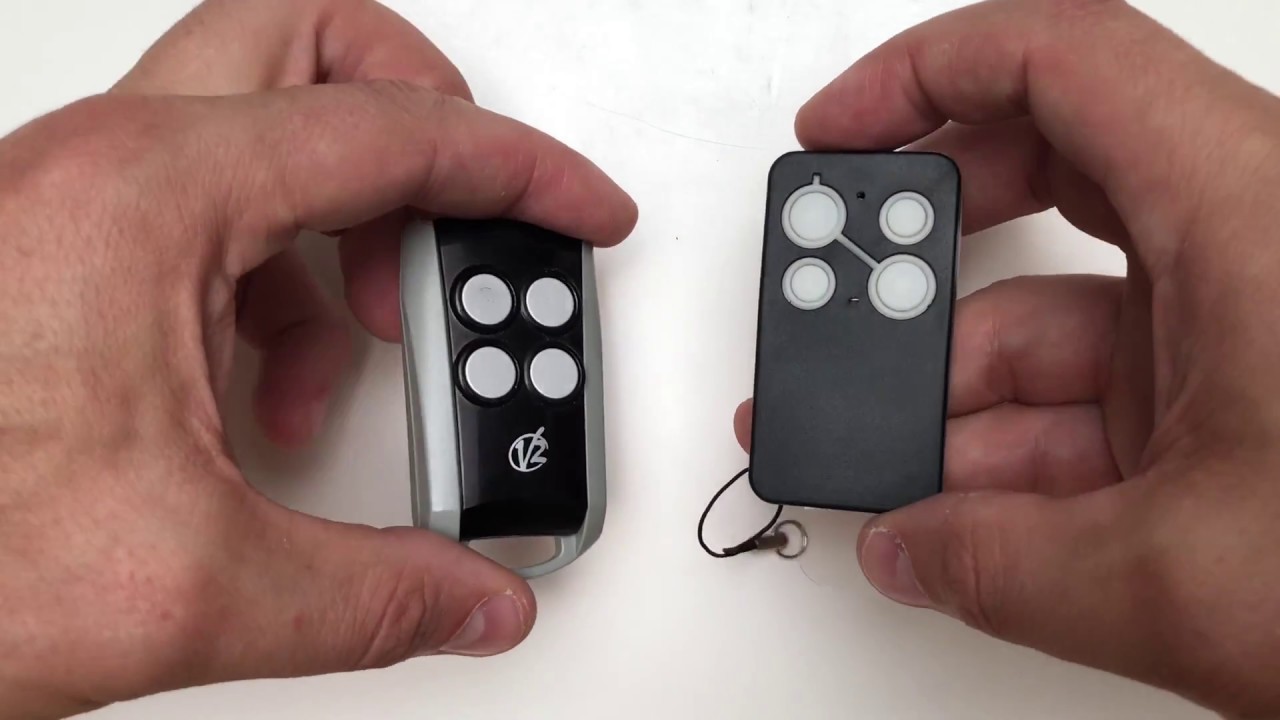 Télécommande copieuse pour V2 PHOENIX 433 - YouTube