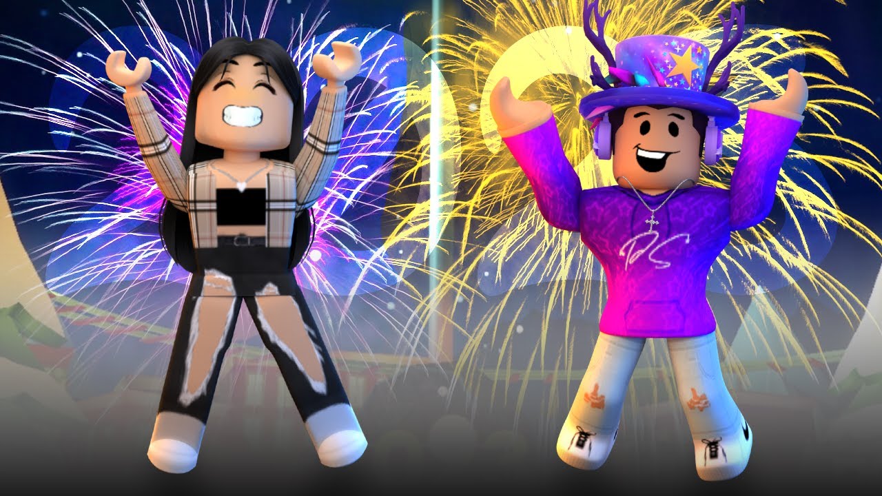 WATCHING THE BALL DROP (ROBLOX) - YouTube