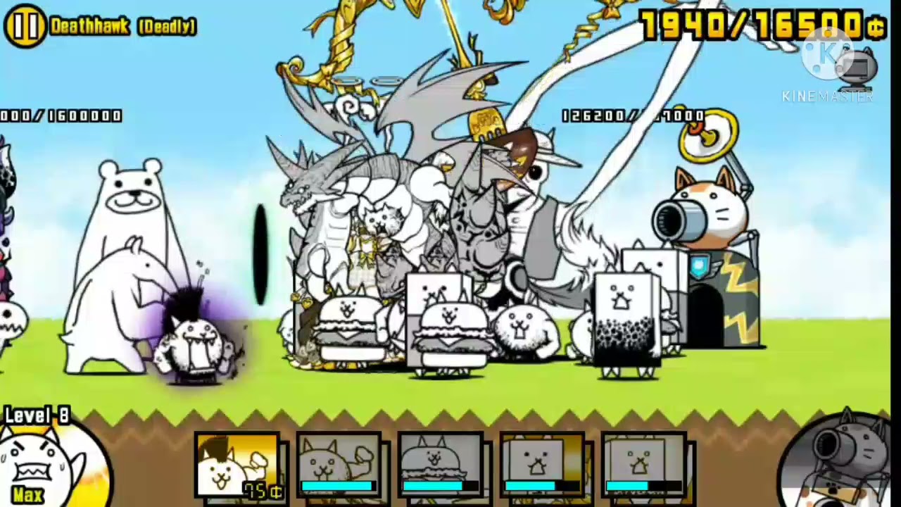 The Battle Cats | Manic Mohawk Cat |deathawk - YouTube