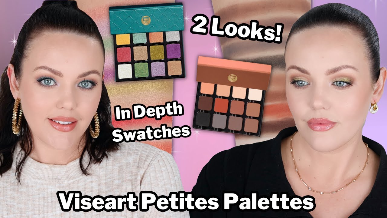Viseart Petites Coy & Neutrals Palettes | 2 Looks & In Depth Swatches ...