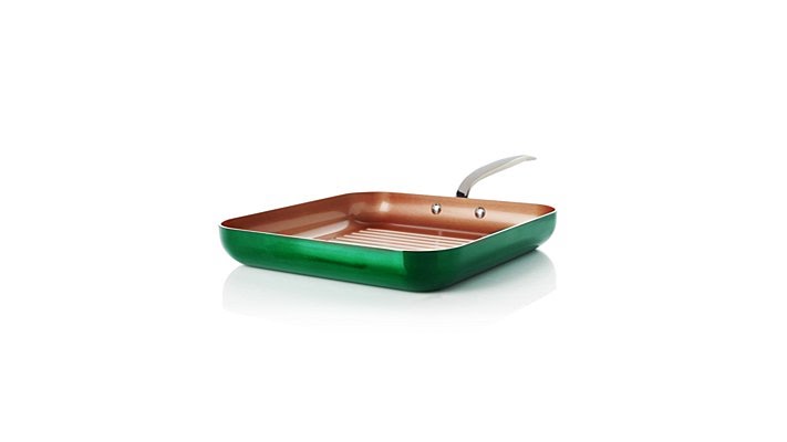 Simply Ming 11" Technolon+ Jumbo Grill Pan - YouTube