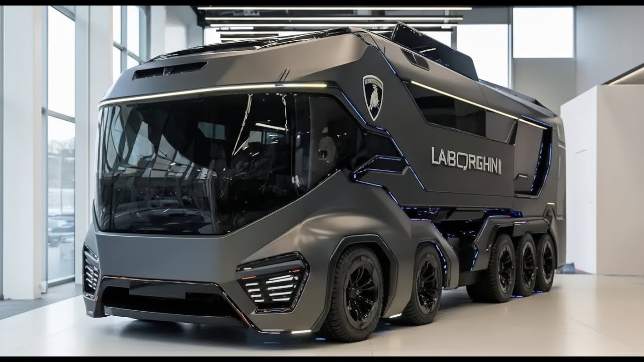 2026 Lamborghini Motorhome The World’s Most Extravagant Luxury RV on ...