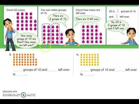 8.3 Count with Groups of Tens and Leftovers - YouTube