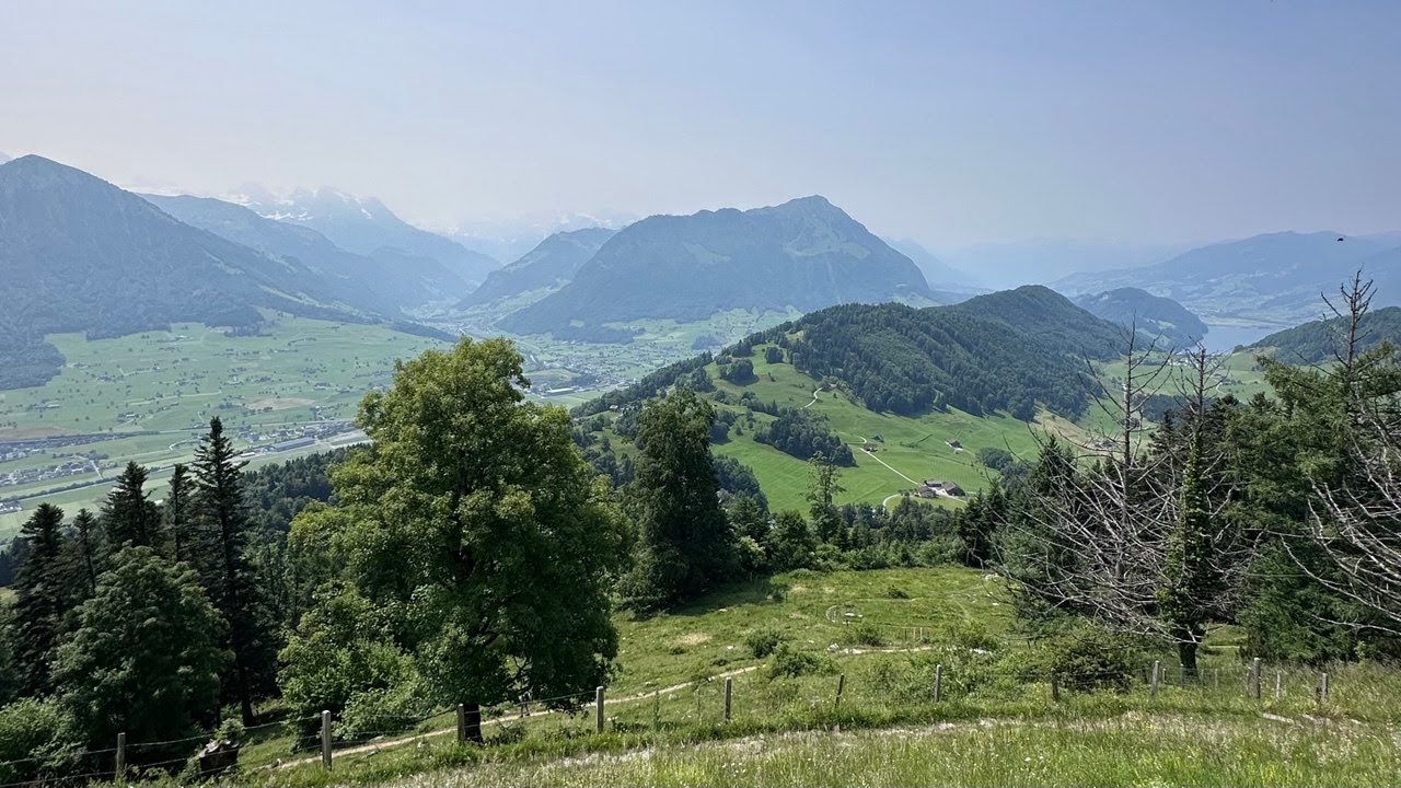 POV Hike on Bürgenstock Trail 🇨🇭 | Forest, Cliffs, and Alpine Views in ...